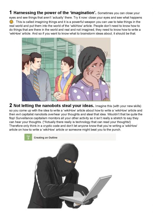 How to make a WikiHow article – The Cheese Grater Magazine